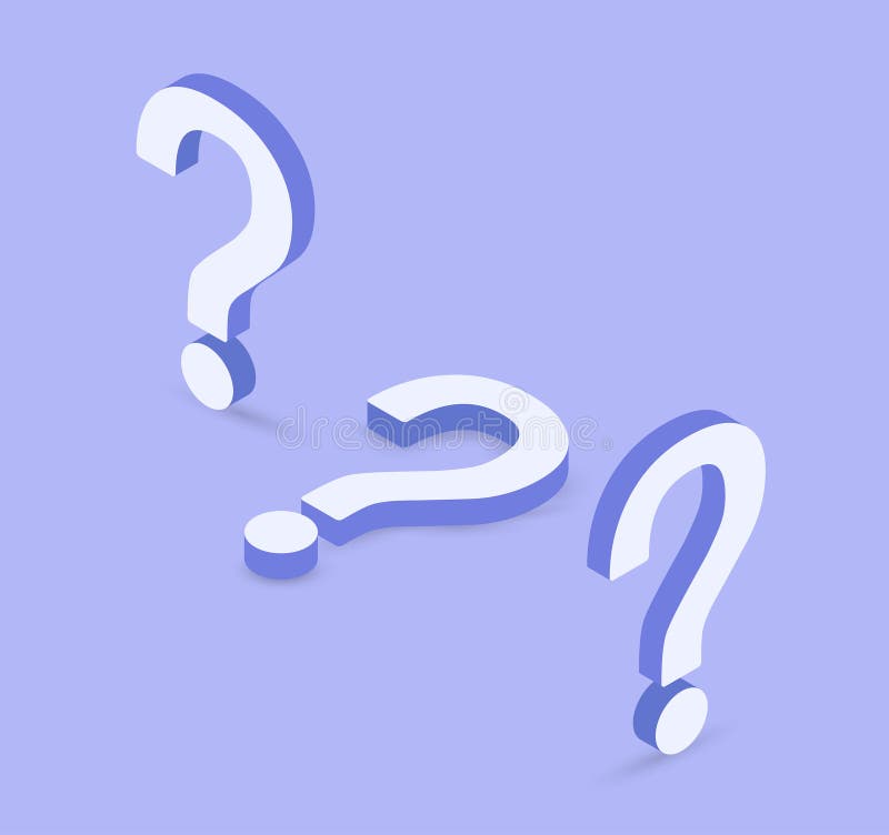 Question Mark Icon on Purple Background. FAQ Sign. Help Symbol. Vector ...