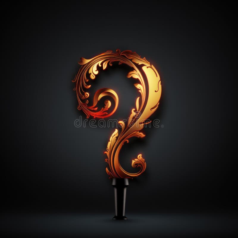 Question Mark Icon, Question Mark Art Stock Illustration - Illustration ...