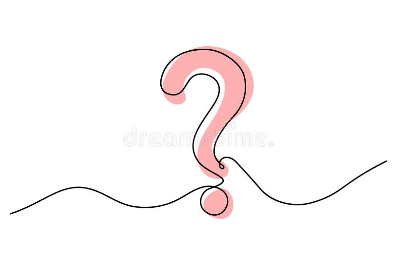 Question Mark Icon in Sketch Style. Help Vector Symbol. FAQ Sign ...