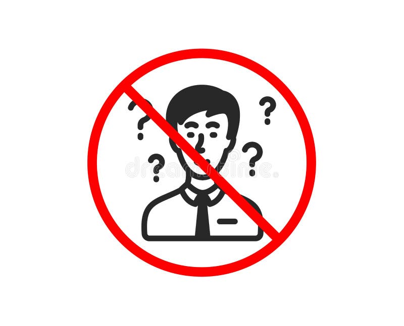 Question Mark Icon. Support Consultant Sign. Vector Stock Vector ...