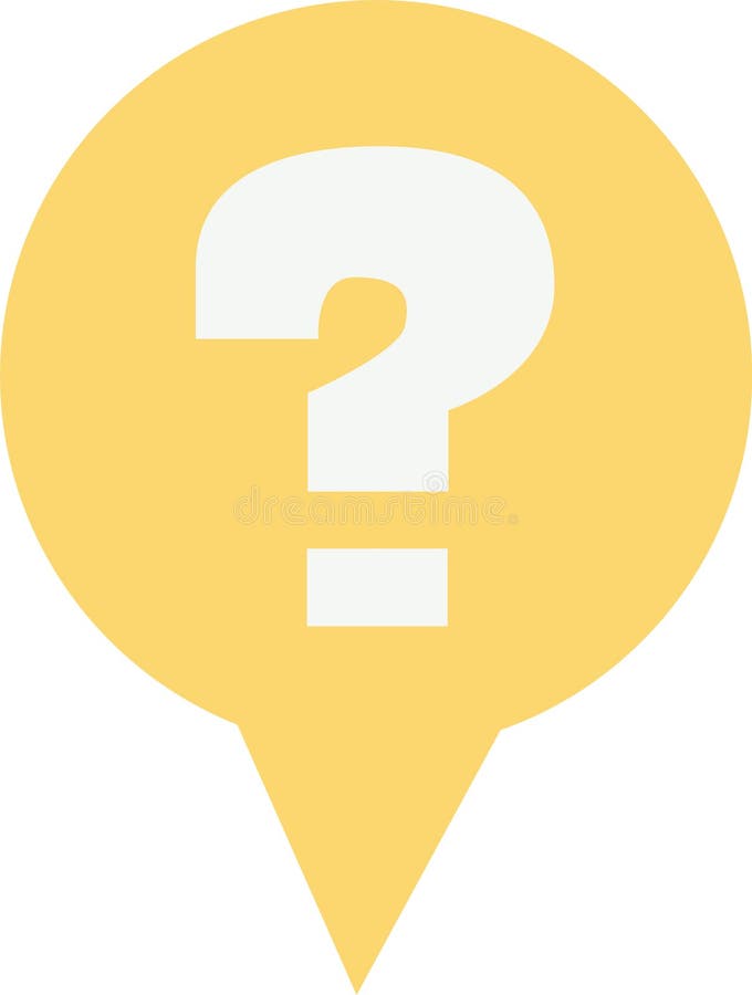 Question Mark Icon stock vector. Illustration of question - 296409688