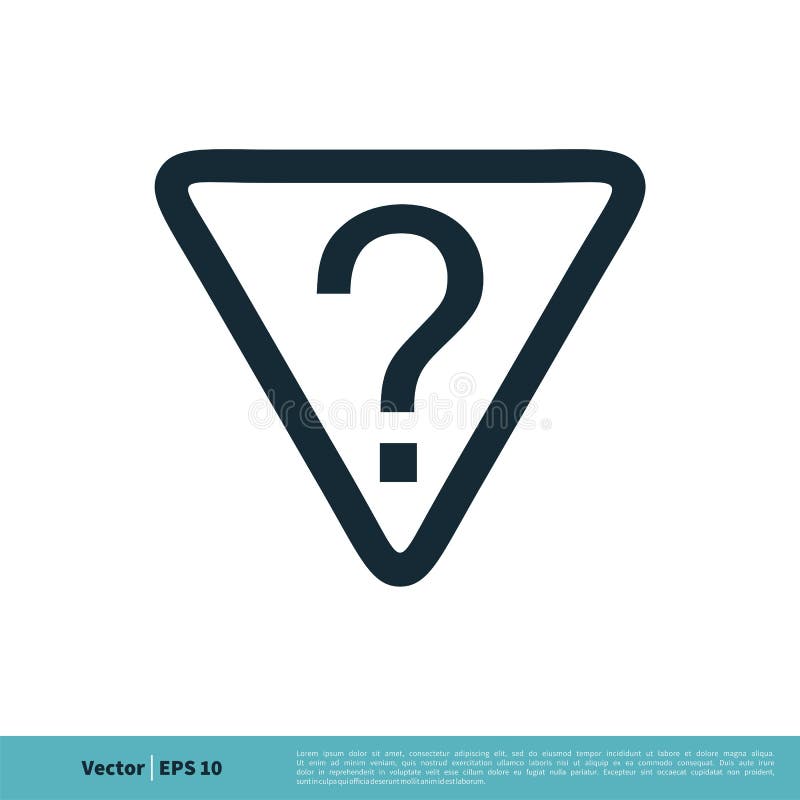 Question Mark Icon Vector Logo Template Illustration Design. Vector EPS ...