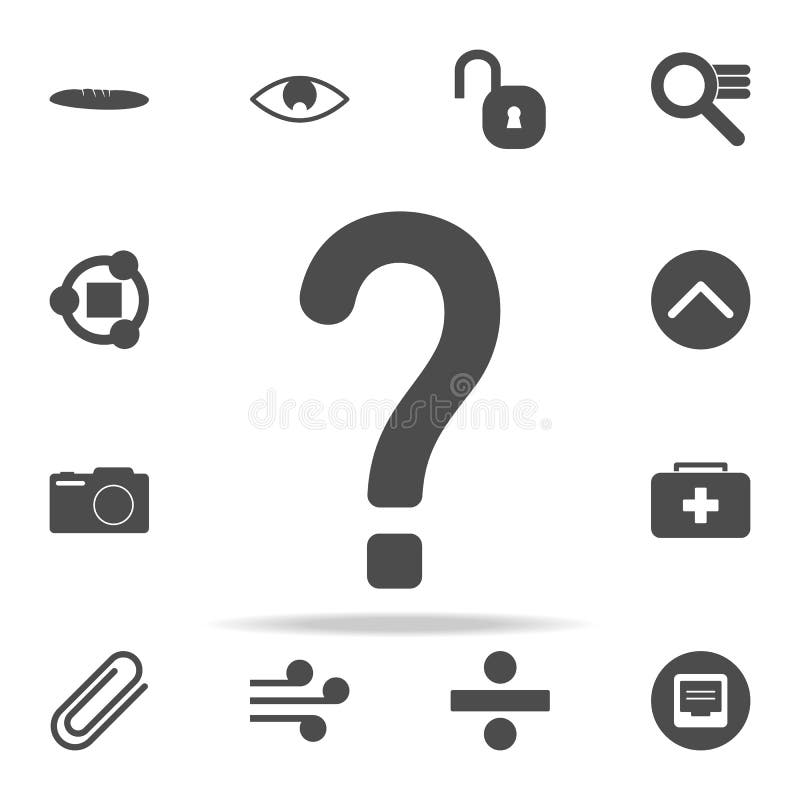 Question Mark Icon. Web Icons Universal Set for Web and Mobile Stock ...