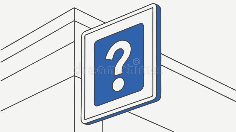 Question Mark Information Sign, Public Inquiry, Help Point, Seeking ...