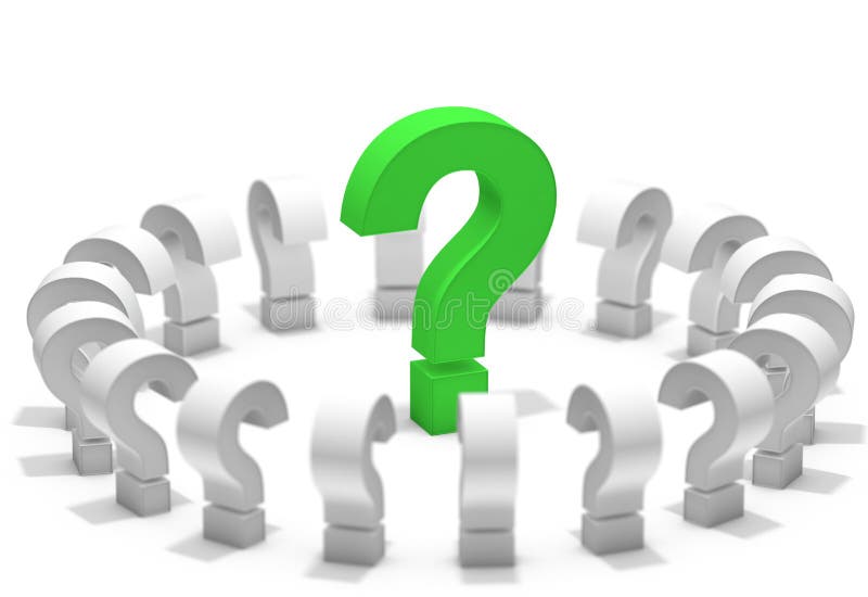 Question Mark and Concept of Science and Technology. Questions and ...