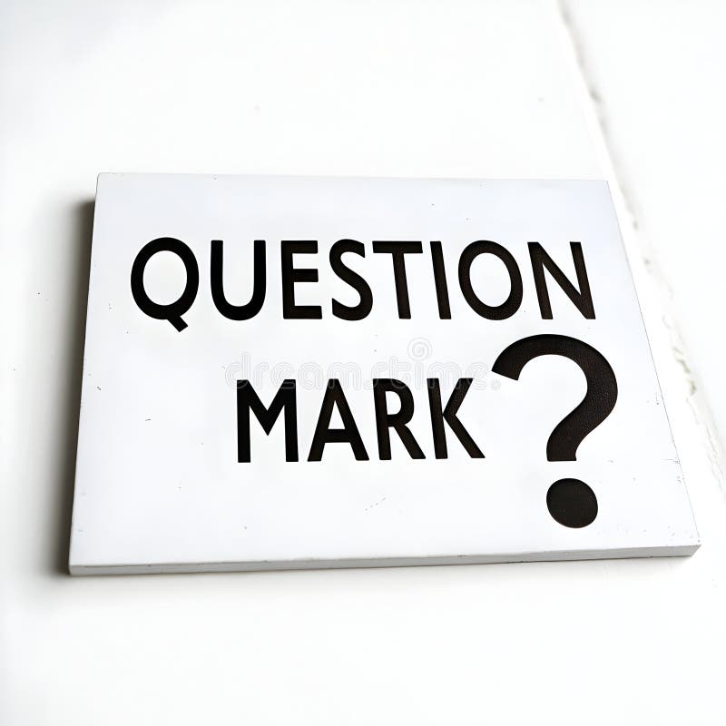 Simple Question Mark Symbol Pattern Seamless Isolated on Black ...