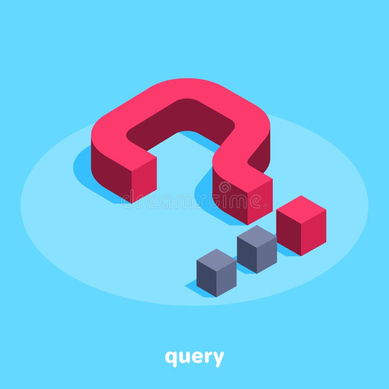 Query stock vector. Illustration of graphic, background - 200012529