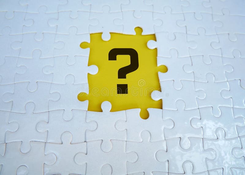 Missing Piece Puzzle Question Mark Stock Photos - Free & Royalty-Free ...