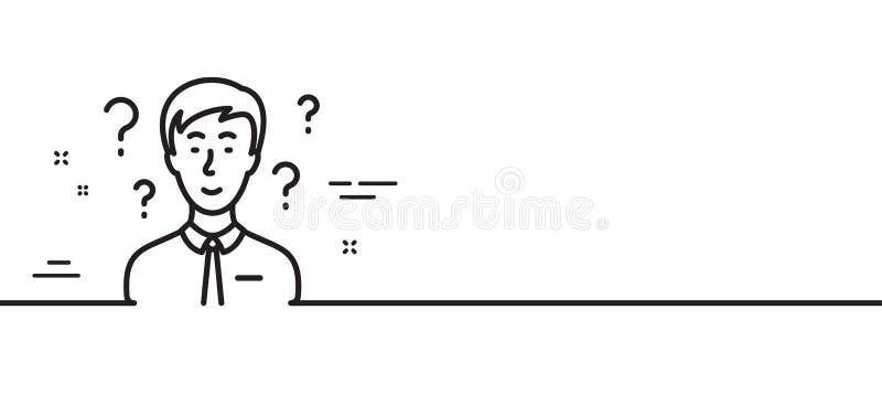 Question Mark Template for Help and Support Page Stock Vector ...