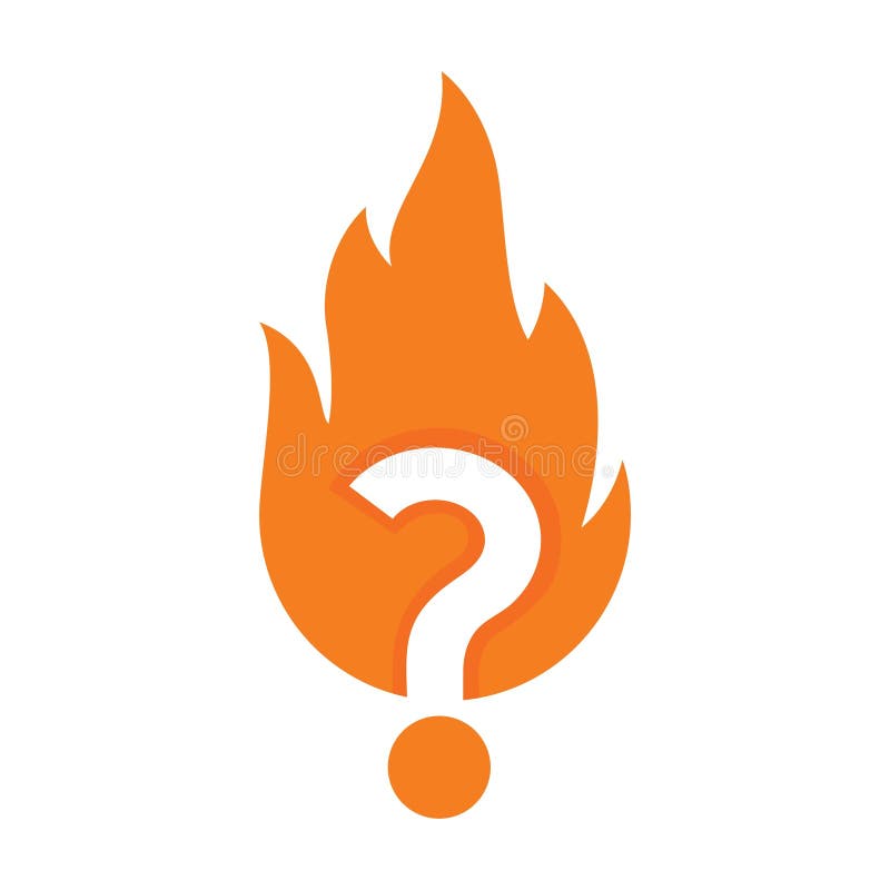 Question Mark Logo Icon Vector Illustration Stock Vector - Illustration ...