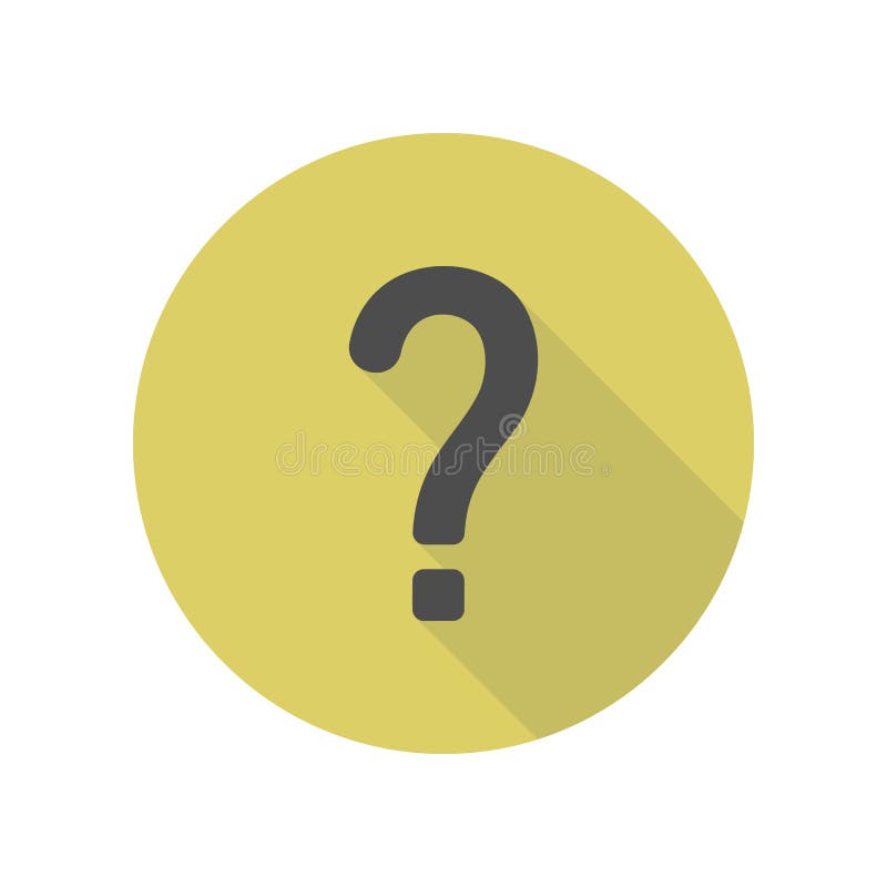 Question Mark Icons Shadow Stock Illustrations – 538 Question Mark ...