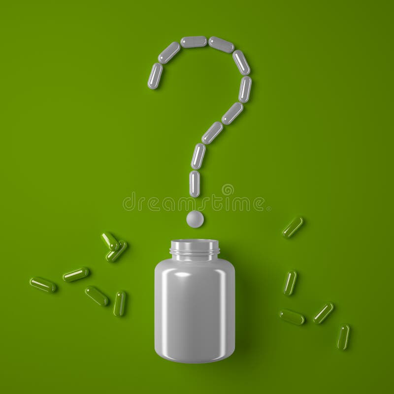 Glass Question Mark Bottle Pills Stock Illustrations – 4 Glass Question ...