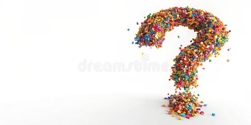 Confetti Question Mark Stock Illustrations – 1,383 Confetti Question ...