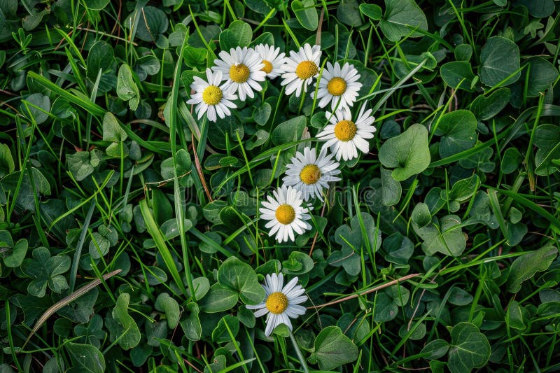 The Question Mark is Made of Flowers on a Green Lawn Stock Photo ...