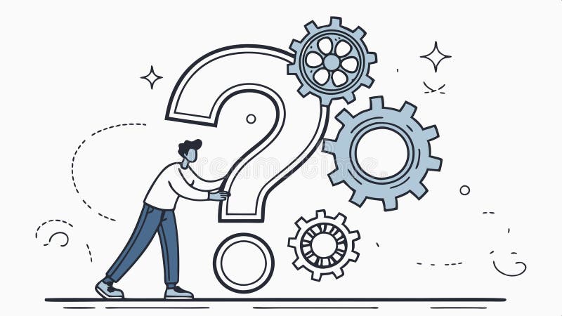 Question Mark Gears Stock Illustrations – 522 Question Mark Gears Stock ...