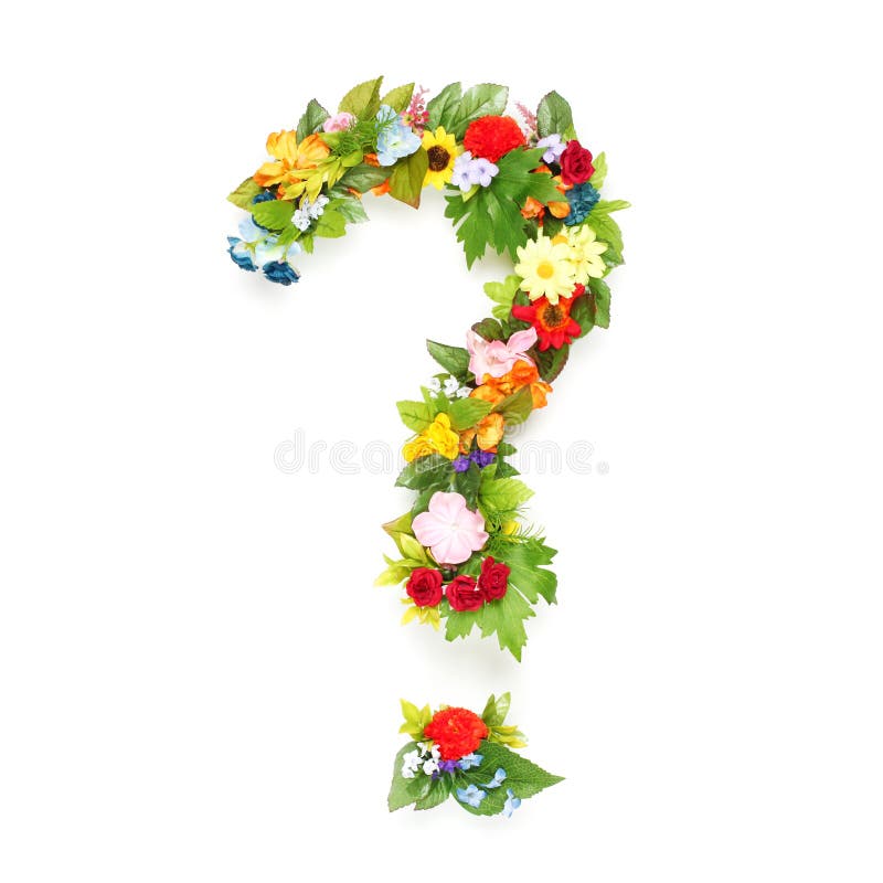 2+ Question mark made leaves Free Stock Photos - StockFreeImages