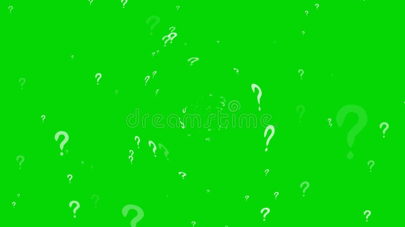 Question Mark Medium Appear Slow Explosive Dimension Flo Motion and ...