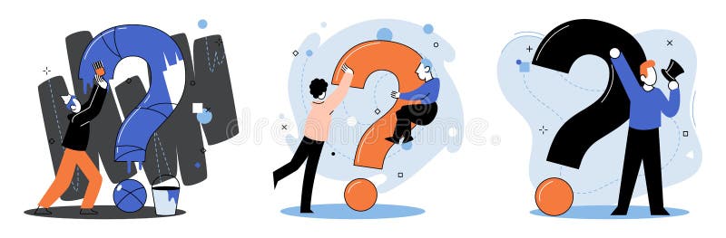 Question Mark, Obtaining Information of Interest. FAQ Help. Problem and ...