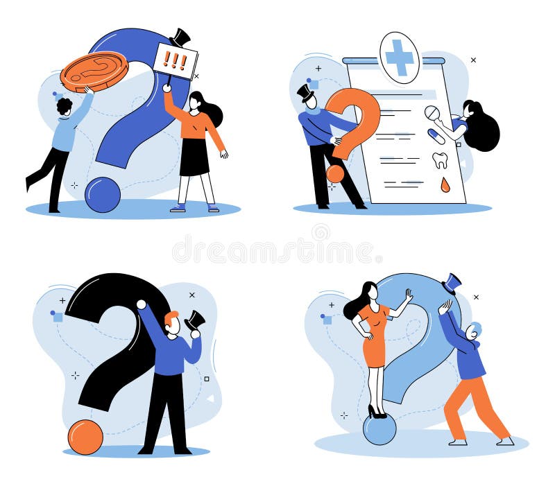 Question Mark, Obtaining Information of Interest. FAQ Help. Problem and ...