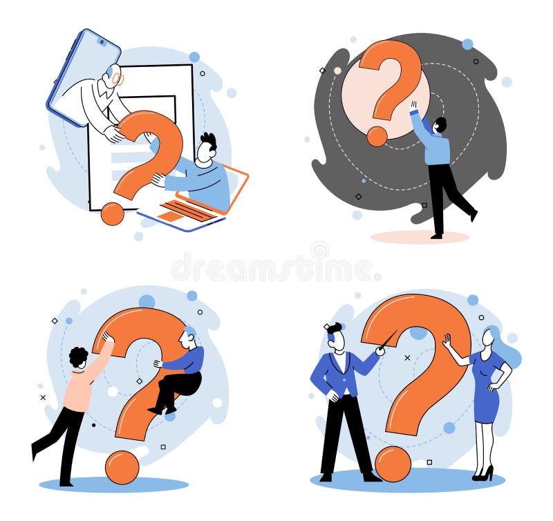 Question Mark, Obtaining Information of Interest. FAQ Help. Problem and ...