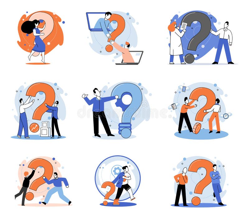 Question Mark, Obtaining Information of Interest. FAQ Help. Problem and ...