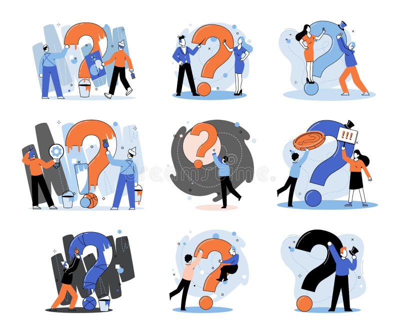 Question Mark, Obtaining Information of Interest. FAQ Help. Problem and ...