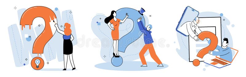 Question Mark, Obtaining Information of Interest. FAQ Help. Problem and ...