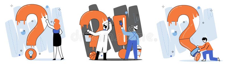 Question Mark, Obtaining Information of Interest. FAQ Help. Problem and ...