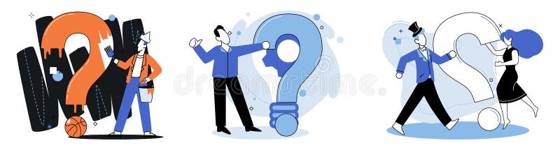 Question Mark, Obtaining Information of Interest. FAQ Help. Problem and ...