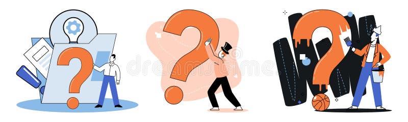 Question Mark, Obtaining Information of Interest. FAQ Help. Problem and ...