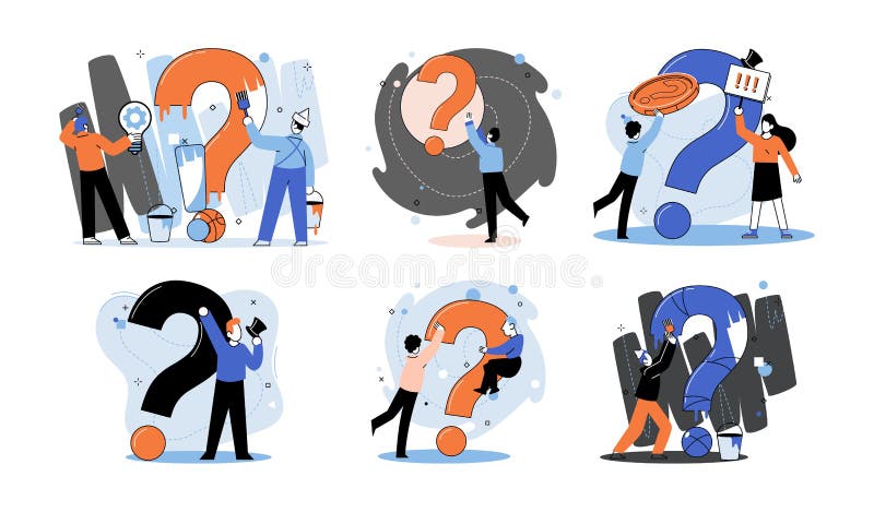 Question Mark, Obtaining Information of Interest. FAQ Help. Problem and ...