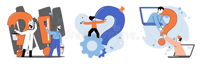 Question Mark, Obtaining Information of Interest. FAQ Help. Problem and ...