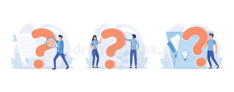 Question Mark, Obtaining Information of Interest. Problem and Solution ...