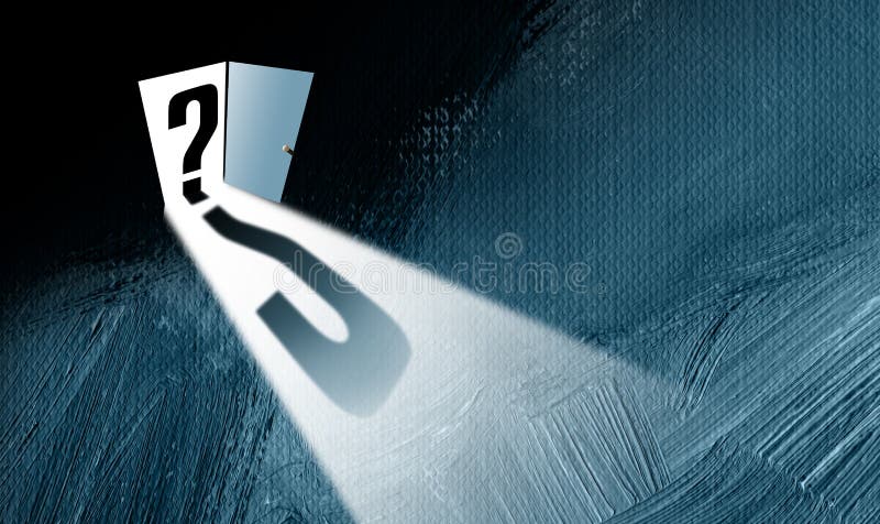 Open Door Question Mark Stock Illustrations – 192 Open Door Question ...