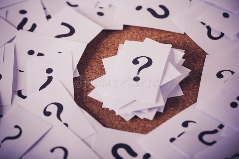 Paper Question Mark stock image. Image of individual - 71384405