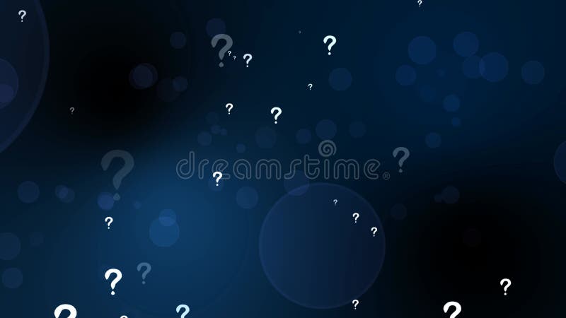 Dark Question Mark Particle Bounce: Mysterious Green Screen Effect AI ...