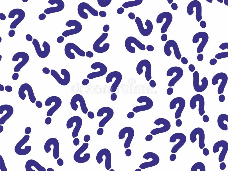 Question Mark Pattern Pink Abstract Background Vector Stock Vector ...