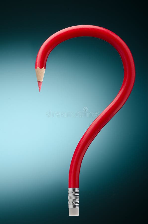 Question mark stock photo. Image of drawing, pencil, doodle - 31236924