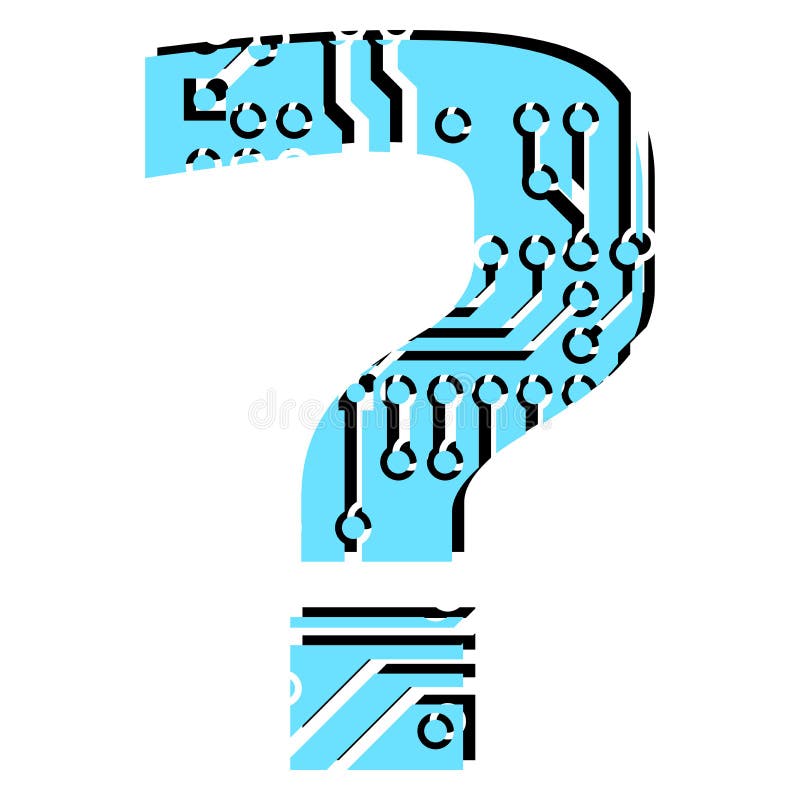 Circuit Board Question Mark Stock Illustrations – 24 Circuit Board ...