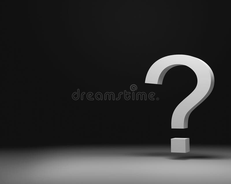 A Question Mark Appears from an Egg Shell Stock Illustration ...