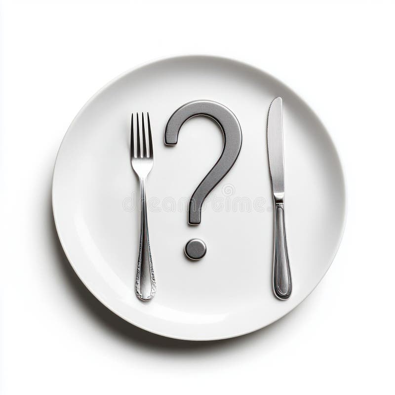 Dietary Dilemma on Plate stock photo. Image of plate - 367256114