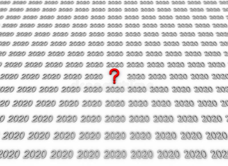 2020 and Question Mark, Puzzles and Doubts Encountered in 2020 Stock ...
