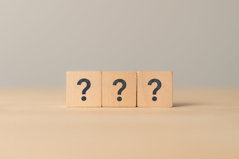 Question Mark, Problems and Root Cause Analysis Concept. Stock Image ...