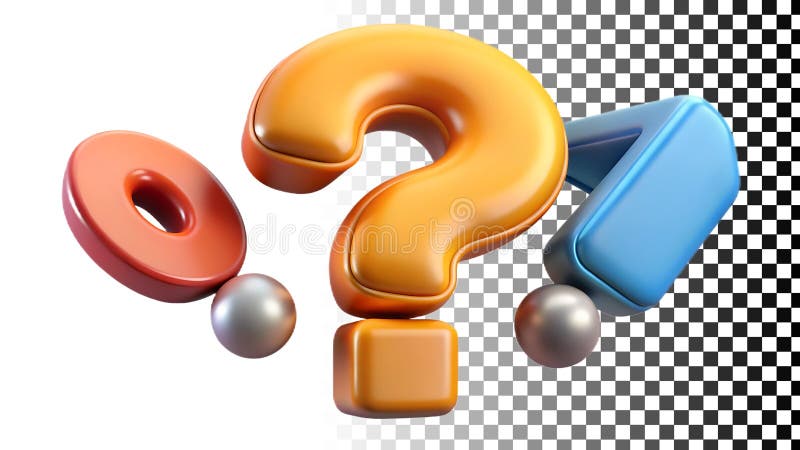 Question Mark, Query and Information Symbol Illustration Design Icon ...