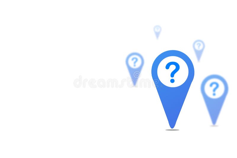 Question Mark Pin Map Icon Stock Illustrations – 1,607 Question Mark ...