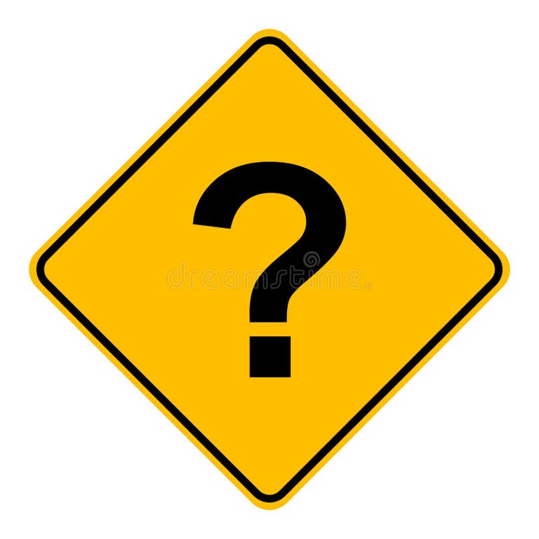 Question Mark and Road Sign Stock Vector - Illustration of traffic ...