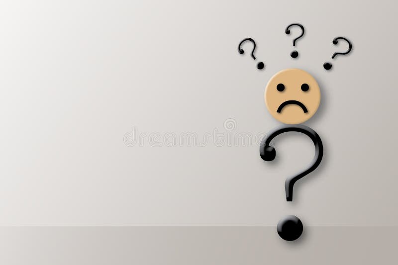 Sad Question Mark Stock Illustrations – 2,061 Sad Question Mark Stock ...