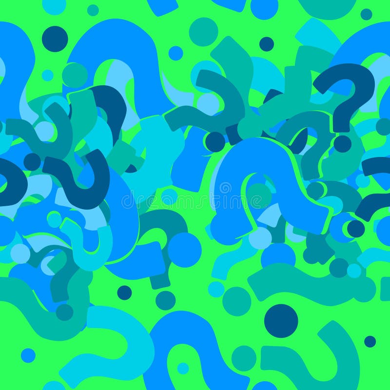Question Mark Seamless Pattern Stock Vector - Illustration of think ... Question Mark Seamless Pattern Stock Vector - Illustration of think ...