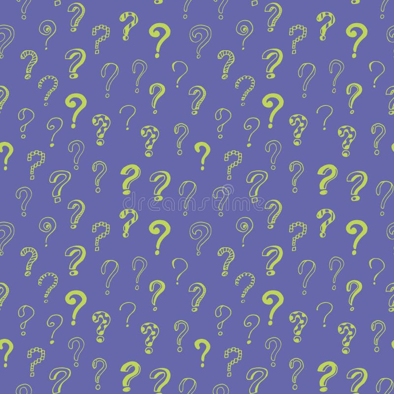 Question Mark Wrapping Paper Stock Illustrations – 358 Question Mark ...