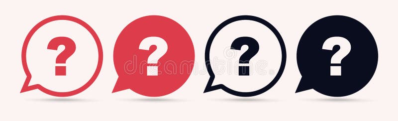 Business Question Why Icons Stock Illustrations – 234 Business Question ...
